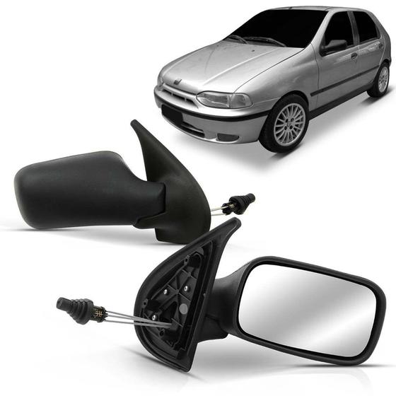 Retrovisor Palio Siena Strada Weekend 96 97 98 99 2000 2 Pt Controle Interno - Retrovex ...