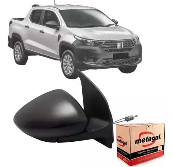 Retrovisor Strada 2020 A 23 2024 Capa Fosca Manual Original Direito ...