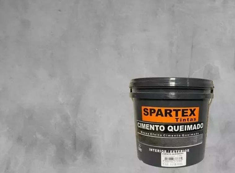 Revestimento Cimento Queimado Spartex 5.6kg Decoração Sala - Spartex ...