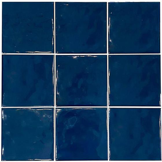 Revestimento Fachada Piscina Azul 30,7x30,7cm Tulum Caixa 2,07m² Ceral ...