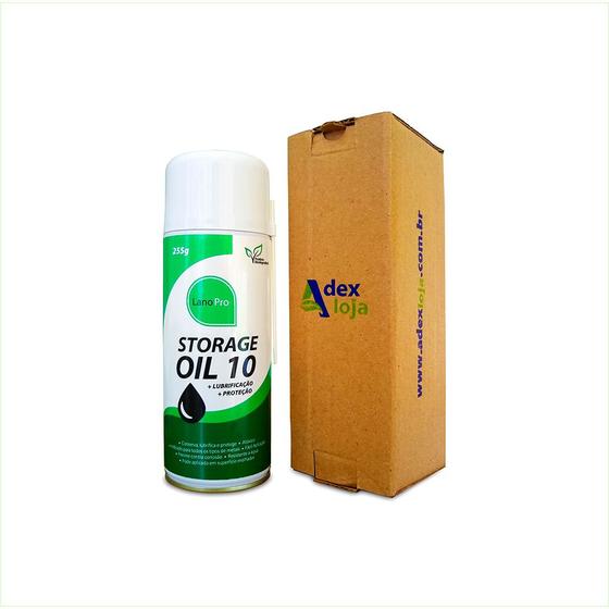 Revestimento Spray Anticorrosivo LanoPro Storage Oil 10 300ml - Desengripante - Magazine Luiza