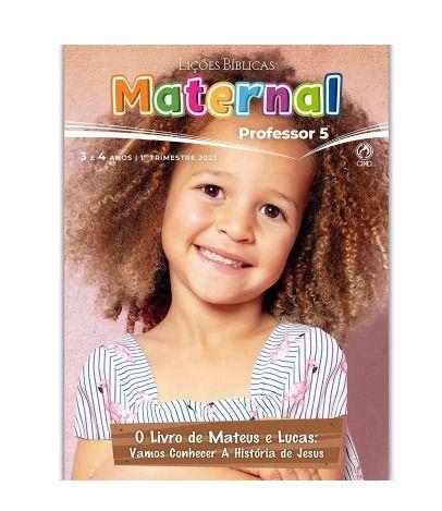 Revista Lições Bíblica Maternal Professor 1º Trimestre 2023 - CPAD ...