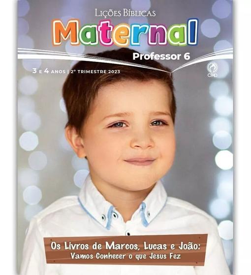 Revista Lições Bíblica Maternal Professor 2º Trimestre 2023 - CPAD ...