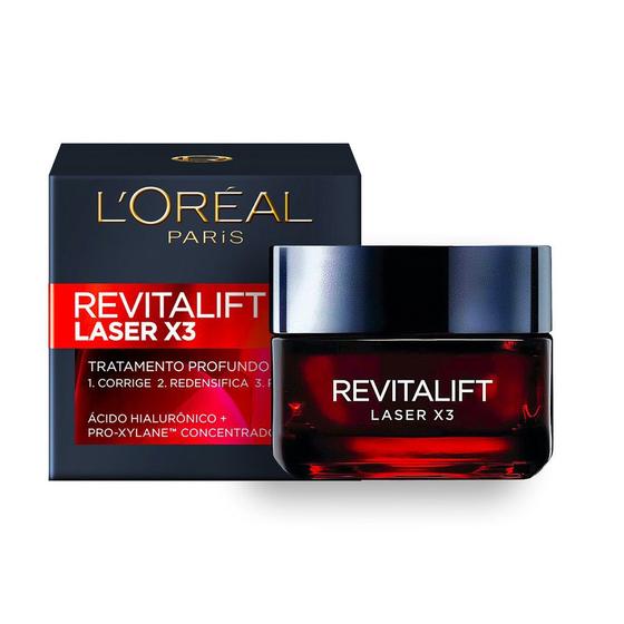 Revitalift Laser X3 Creme Facial Anti-idade Loréal Paris 50ml - Anti ...
