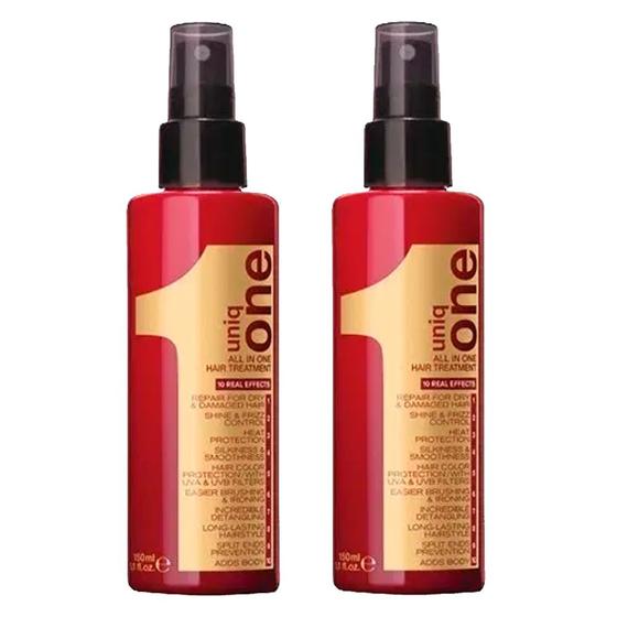 Revlon Professional Uniq One Kit com 2 All In One Hair Treatment ...