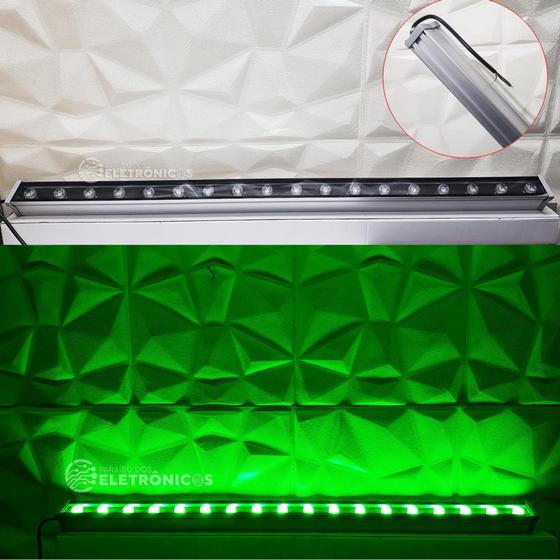 Ribalta Barra 18 LED Iluminação Luz Verde Para Decoração Casa Loja E ...