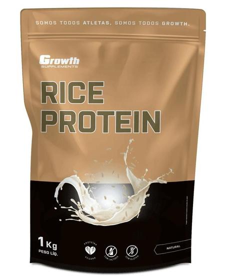 Rice protein - Sabor Natural (Proteína de arroz)(natural) 1000g Growth ...