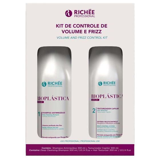 Richee Professional Box Bioplastica Kit Shampoo + Texturizador - Richée ...