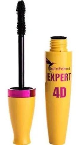 Rimel preto máscara de cílios 4d embalagem amarela expert bella femme - Máscara e Rímel para ...