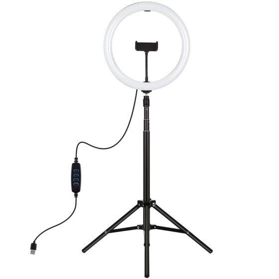 Ring Light Profissional 11.8 polegadas - Anel de Luz 30cm com Tripé ...