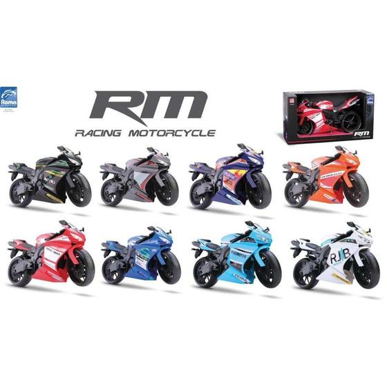 Rm - roma racing motorcycle - Roma Brinquedos - Caminhões, Motos e ...