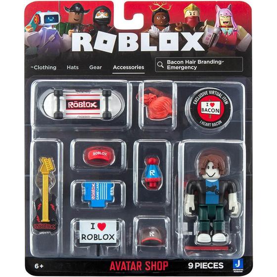 Roblox - Figuras Avatar Shop -Bacon Hair Branding Emergency - Sunny ...