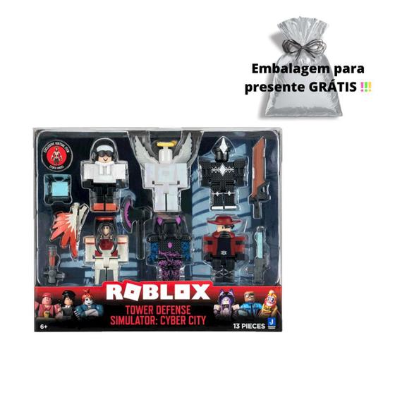 Roblox Multipack com 6 figuras TDS Cyber City - Jazwares - Bonecos ...