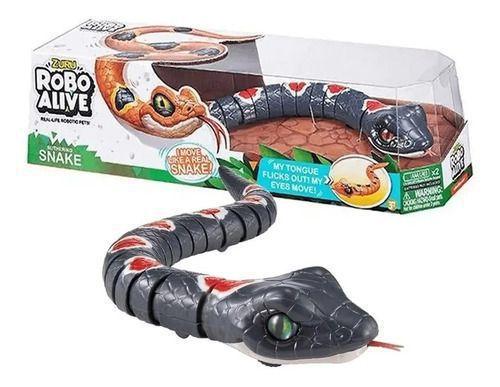 Robo Alive Cobra Deslizante Preta - 1121 Candide - Robô - Magazine Luiza