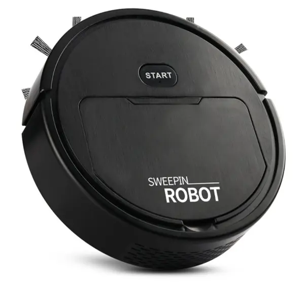 Robo Aspirador De Pó Automatico Limpa Casa Recarregavel - Sweepin Robot ...