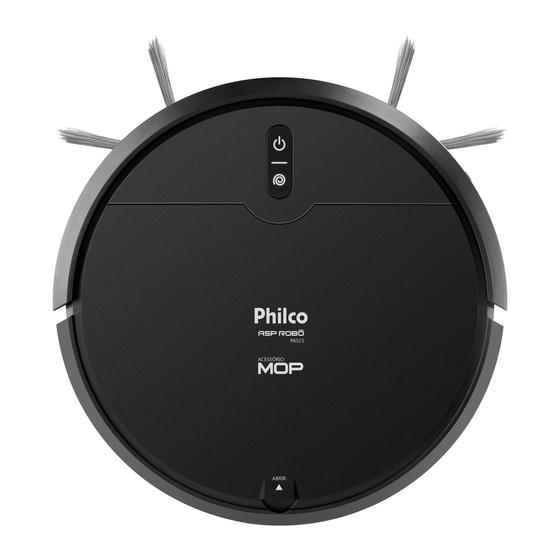 Robô Aspirador de Pó Philco 3 em 1 com MOP PAS23 - Robô Aspirador ...