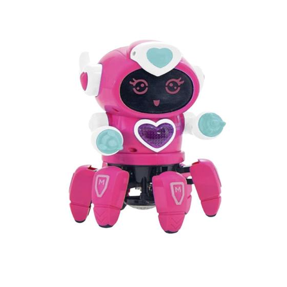 Robô Lady Com FAce Digital Luz e Som - Art Brink - Robô - Magazine Luiza