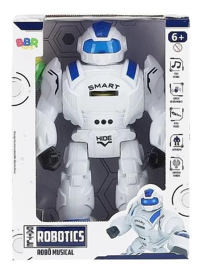 Robo Musical De Controle Remoto C/ Som + Luz E Movimentos - BBR TOYS ...
