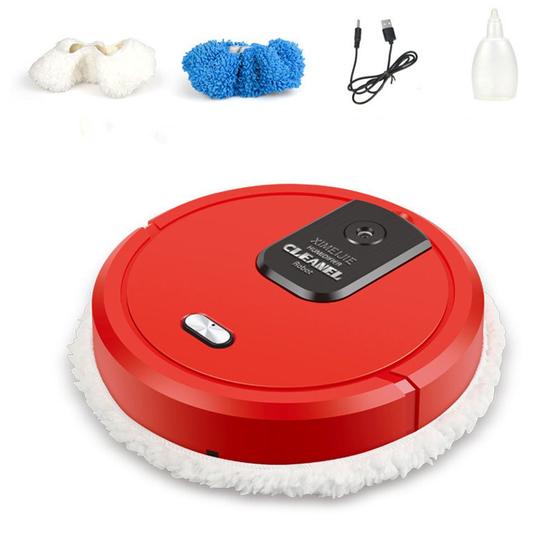 Robo Passa Pano Mop Umidificador Limpa chao Inteligente Limpeza ...