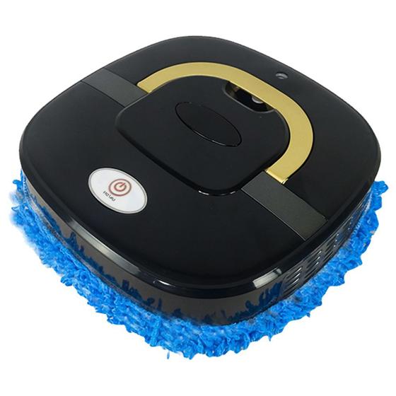 Robo Passa Pano Umidificador Mop Limpa chao Luz UV Limpeza Inteligente ...