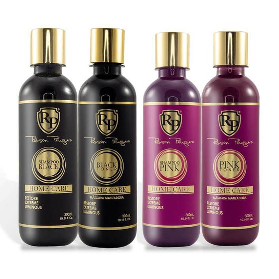 Robson Peluquero Kit Black + Kit Pink Robson Peluquero - Kit de ...