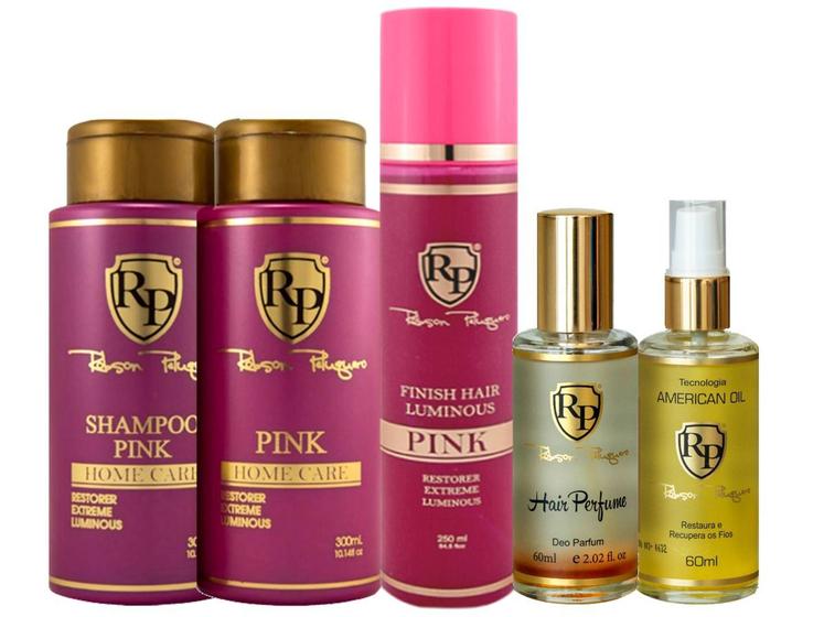 Robson Peluquero - Kit Matizador Pink + Finish + Argan + Per ...