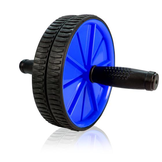 Roda Abdominal Ab Wheel Exercícios Abdominais Lombar Fitness - MBTech ...