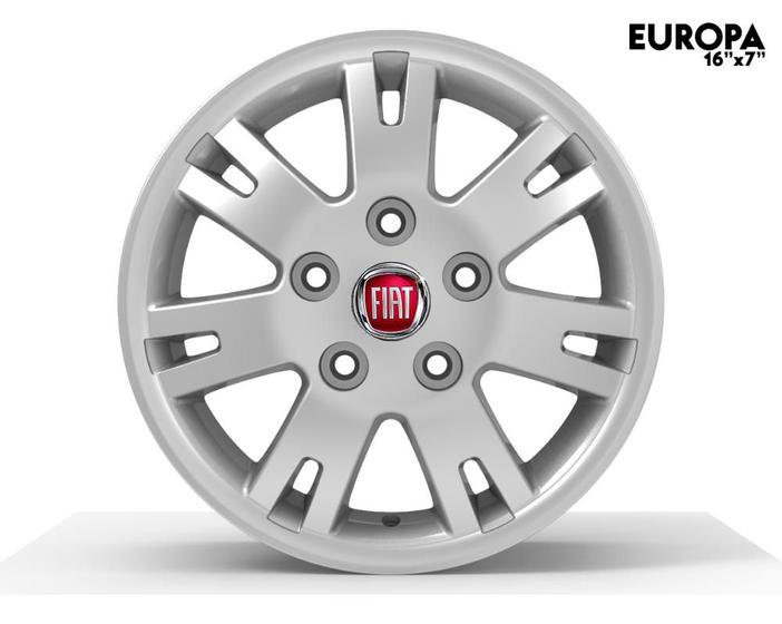 Roda Aro 16 Tala 7 Volcano EUROPA DUCATO 5 Furos PCD 130 - Volcano ...
