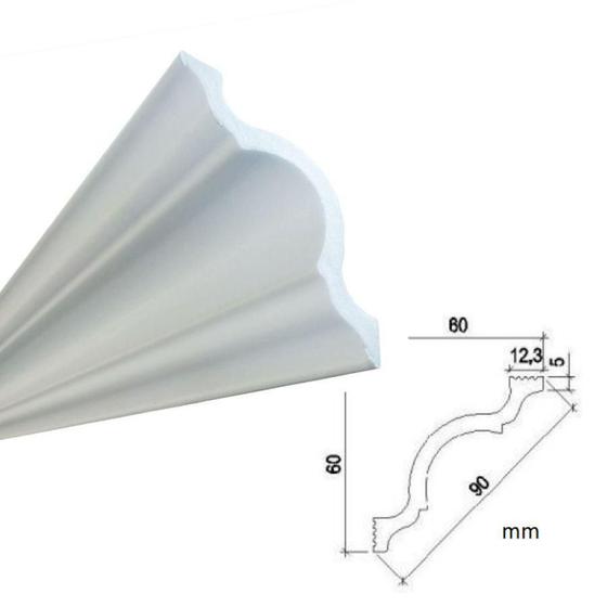 Roda Teto - kit com 12 metros - 60mm x 60mm com 9cm de face Modelo A90 ...