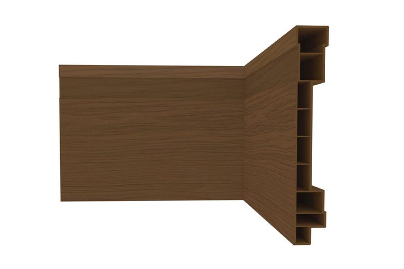 Rodapé de Pvc Plasbil Nobre 10cm Ipe Barra 2,4m - Rodameio - Magazine Luiza