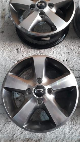 Rodas aro 13 alumínio, serve em GW, Chevrolet - ZK - Rodas para Carro - Magazine Luiza