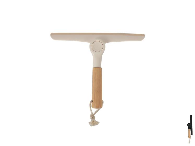 Rodo De Pia Rodinho Dobrável Articulável C/ Cabo De Bambu Natural ...