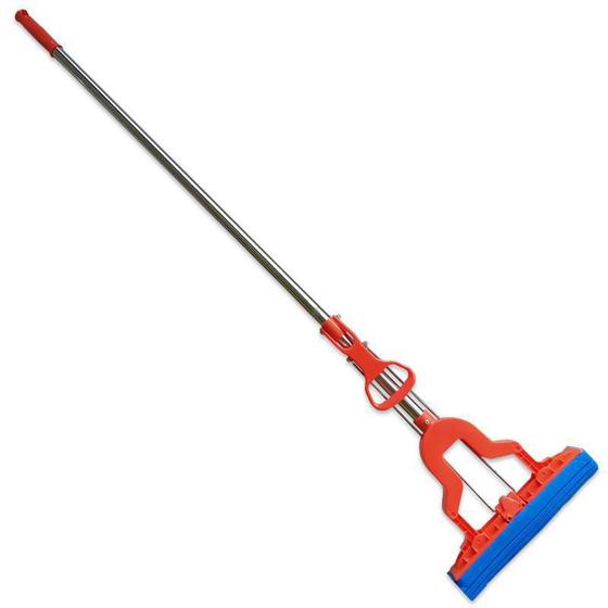 Rodo Mágico Mop Dobrável Pro Com 2 Refis Espuma Limpa E Seca ...