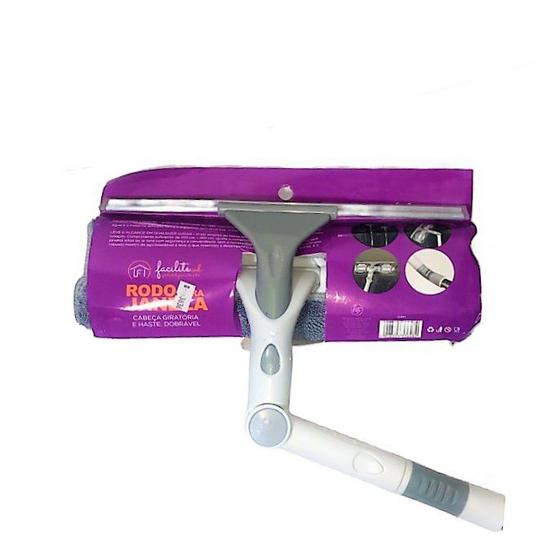 Rodo Para Janela de Plastico Com cabo Inox 10x30x160 cm Cabeça ...