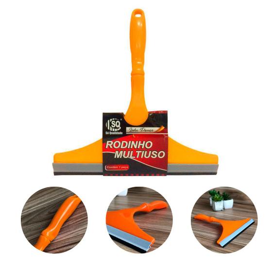 Rodo Rodinho De Pia Cozinha Seca Pia Limpa Box 25cm Laranja - Só ...