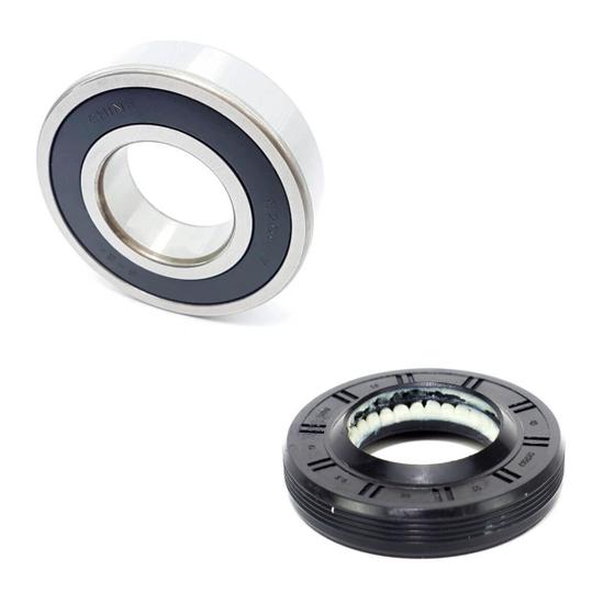Rolamento 6206RZ + Retentor Para Lava e Seca Electrolux LSE11 LSE09 ...