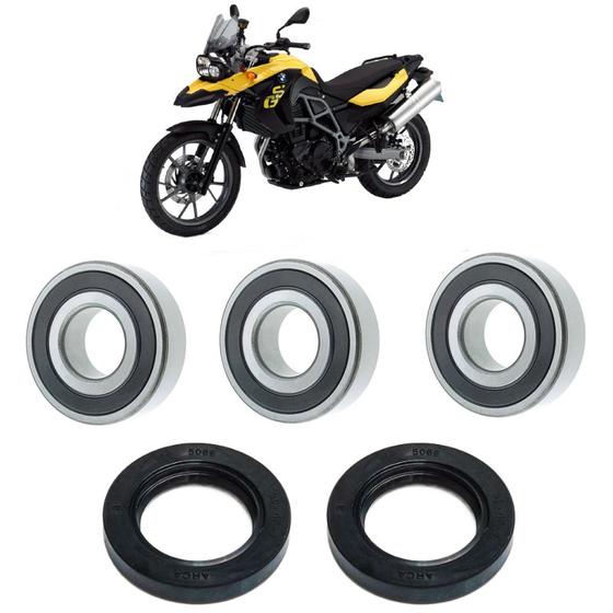 Rolamentos Roda Traseira BMW F650GS de 2006 kit - AD Parts - Rolamento ...
