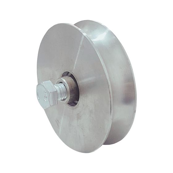 Roldana 2" em U Para Portão Com Parafuso e Porca - ACERIO - Roldana ...