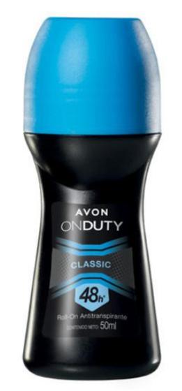 Roll on antitranspirante onduty classic 48h Avon 50ml - Desodorante - Magazine Luiza