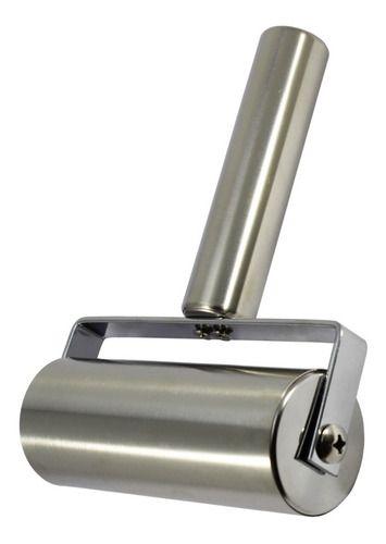 Rolo Cilindro Massa Aço Inox Pequeno 18x11 Cm Pasta - Casa Tem - Rolo ...
