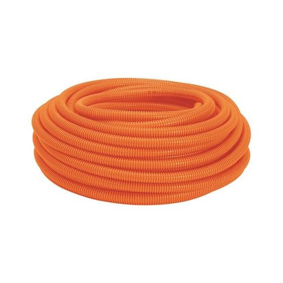 Rolo Conduite 3/4" Reforçado Laranja Amanco 50 Metros - Conduíte ...
