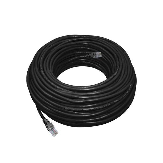 Rolo de 20 metros Cabo de Rede Sohoplus Cat6 Preto Crimpado - Furukawa ...