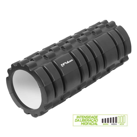 Rolo de Massagem Liberação Miofascial Texturizado Z - EVA+PVC - 33x14cm ...