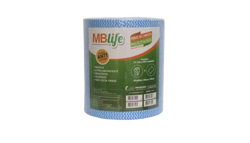 Rolo de Pano Multiuso Tipo Perflex 600 folhas Antibactéria - MEDIX ...
