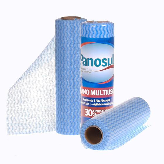 ROLO DE PANOS MULTIUSO 23cm x 30cm - PANOSUL - Pano - Magazine Luiza