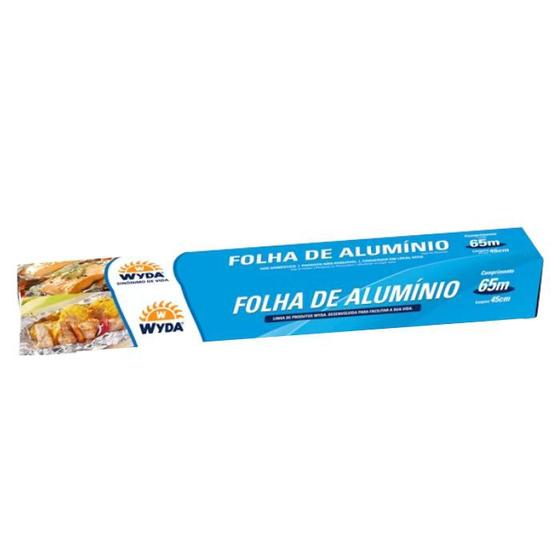 Rolo de papel alumínio Wyda 45x65 metros un - Papel Alumínio - Magazine ...