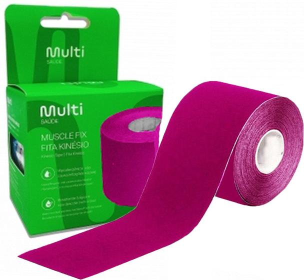 Rolo Fita Kinésio 5 x 500 Cm Tape Bandagem Elástica Funcional Adesiva ...