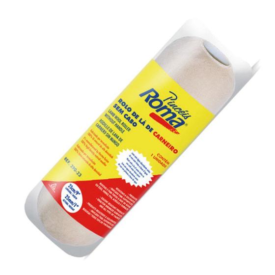 Rolo La Roma Natural 23cm Sem Cabo 290 13 - ROMA PINCÉIS - Rolo de ...
