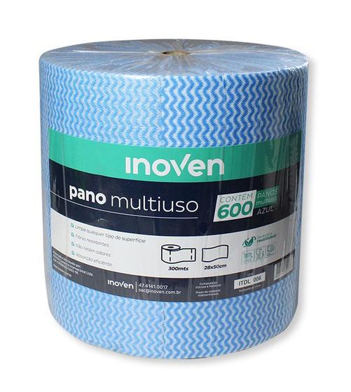 Rolo Panos Multiuso Inoven 600 Unidades - 28cmx300m - Pano - Magazine Luiza