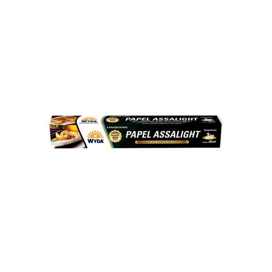 Rolo Papel Assalight PLIGHT Wyda 3mt x 30cm 1und - Papel Alumínio ...